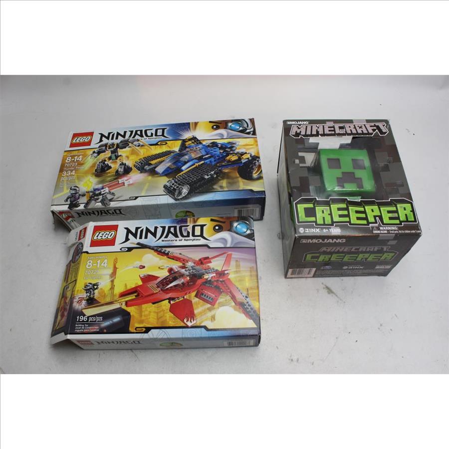 Lego Ninjango Legos, Minecraft Creeper 3 Pieces | Property Room
