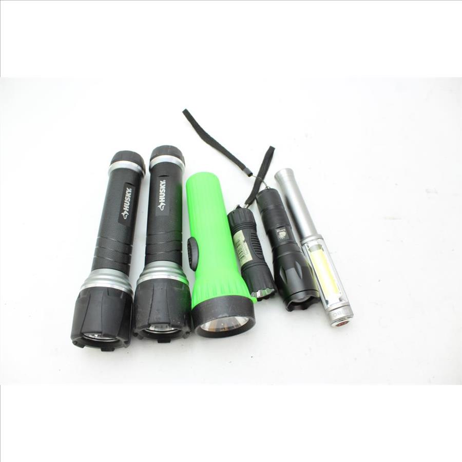 Lifegear, Atomic Beam, & More Assorted Flashlights; 5+ Pieces | Property Room