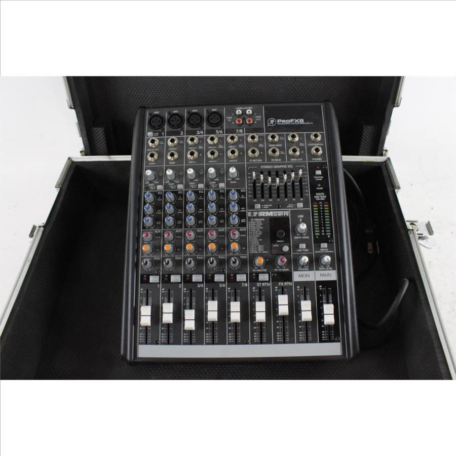 Mackie 8-Channel Mixer In Road Ready Case | Property Room