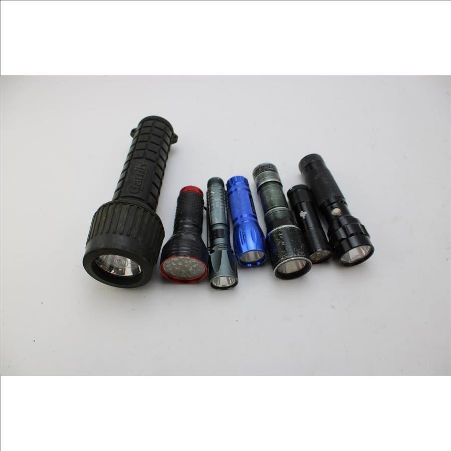 Maglite, Garrity, & More Assorted Flashlights; 5+ Pieces | Property Room