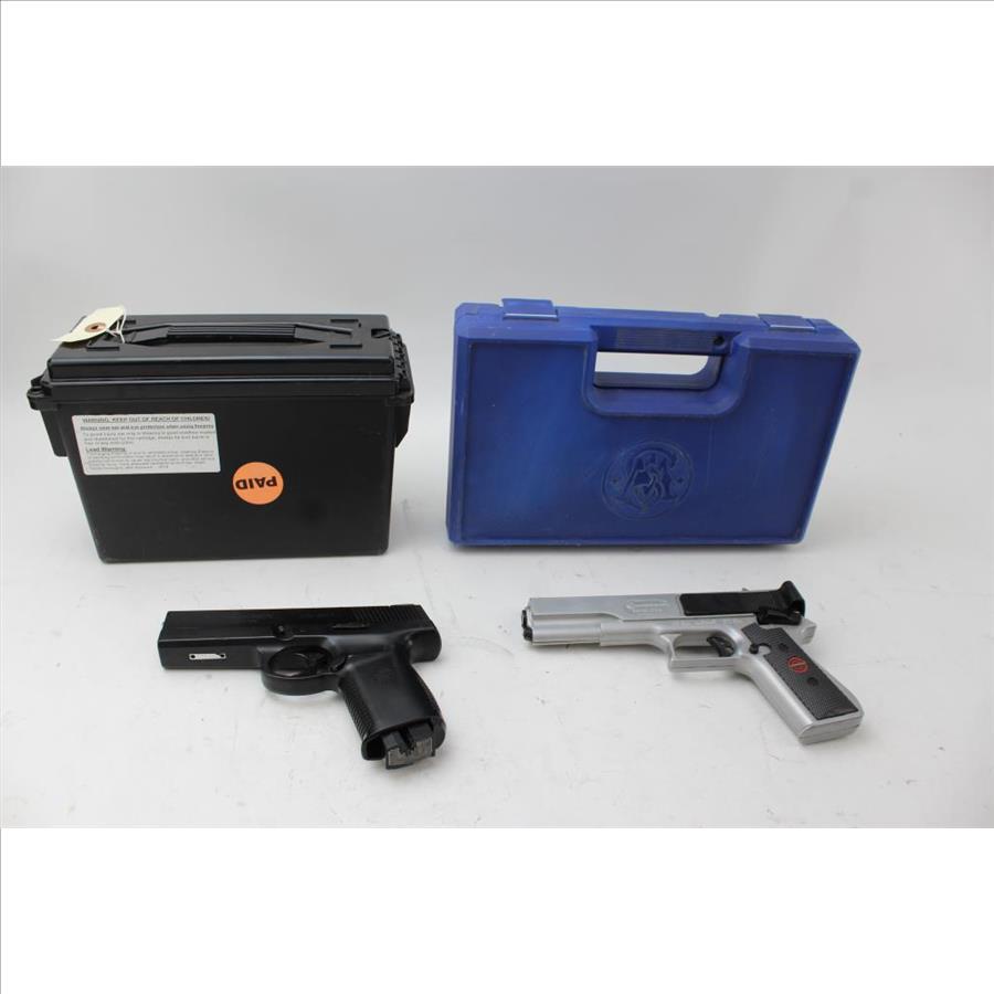Marksman Repeater, Smith & Wesoon Airsoft Guns, Gun Case, Ammo Box: 4 ...