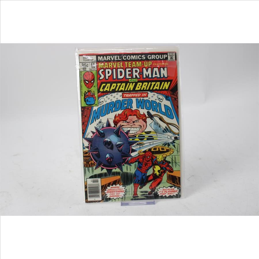 Marvel Team-Up Featuring Spider-Man And Captain Britain #66 | Property Room