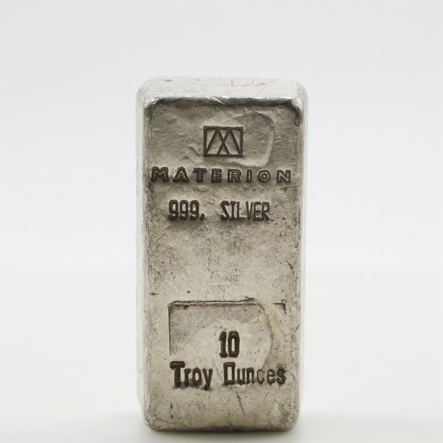Materion Fine Silver 10 Troy Oz Bar | Property Room