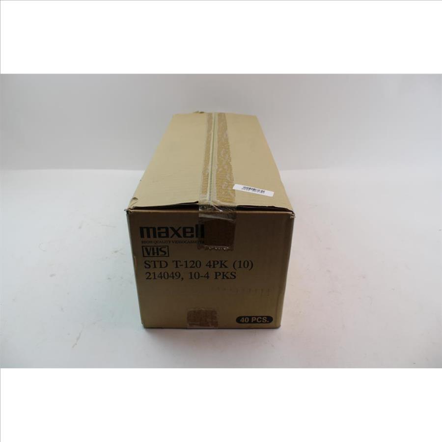 Maxell VHS Box Of Cassettes | Property Room