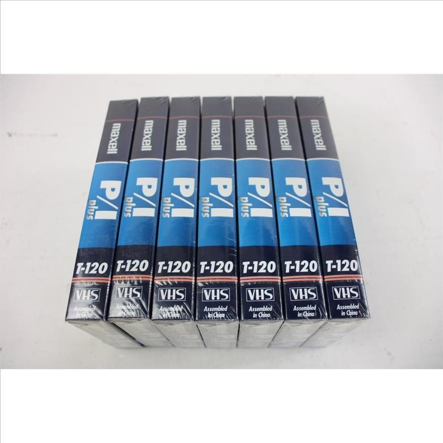 Maxwell VHS Tapes, 10+ Pieces | Property Room