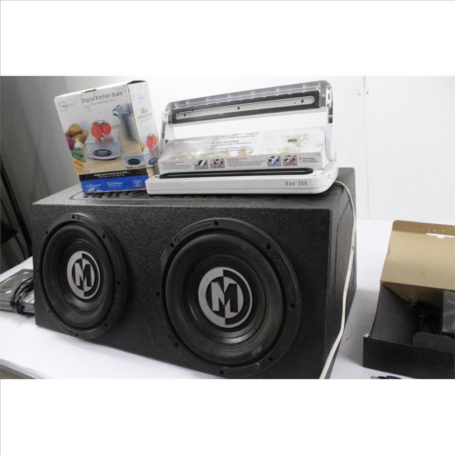 Memphis Probox Rocks Speaker Box & More, 10+ Items | Property Room