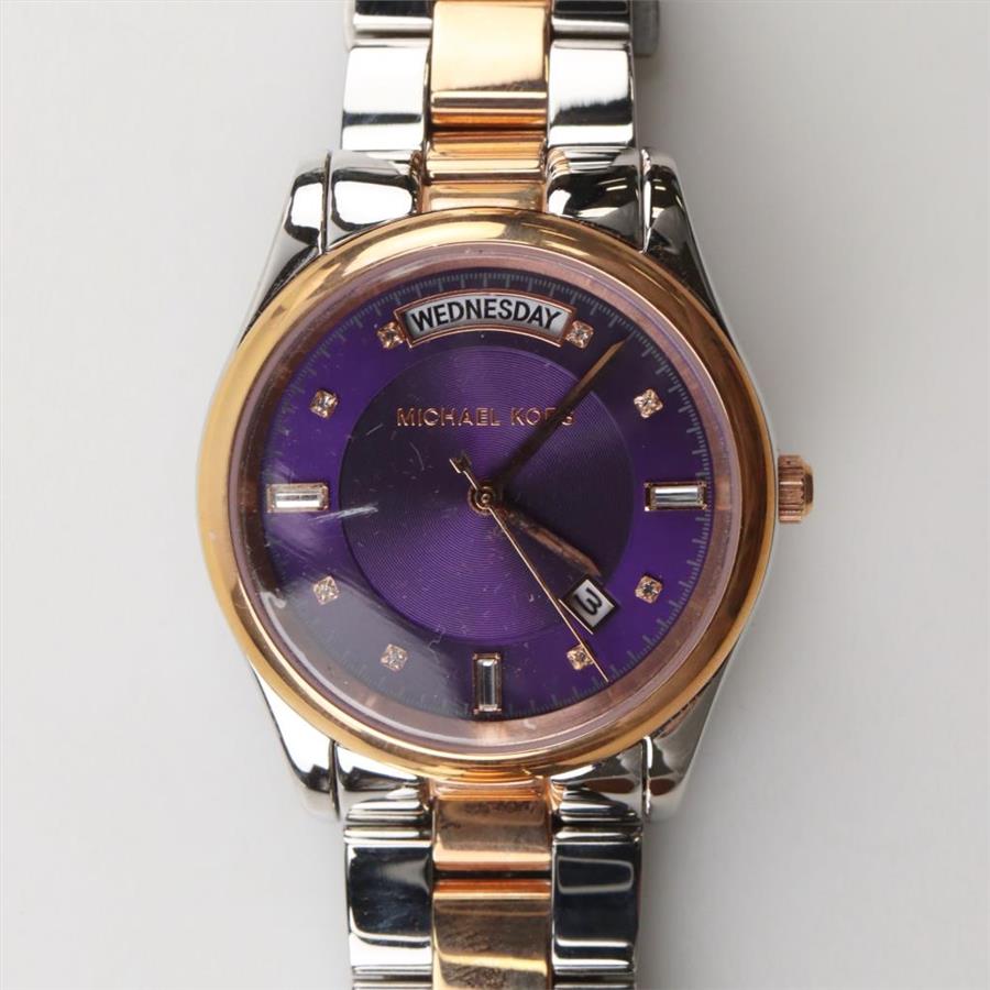 Michael Kors Colette Purple Dial Watch | Property Room