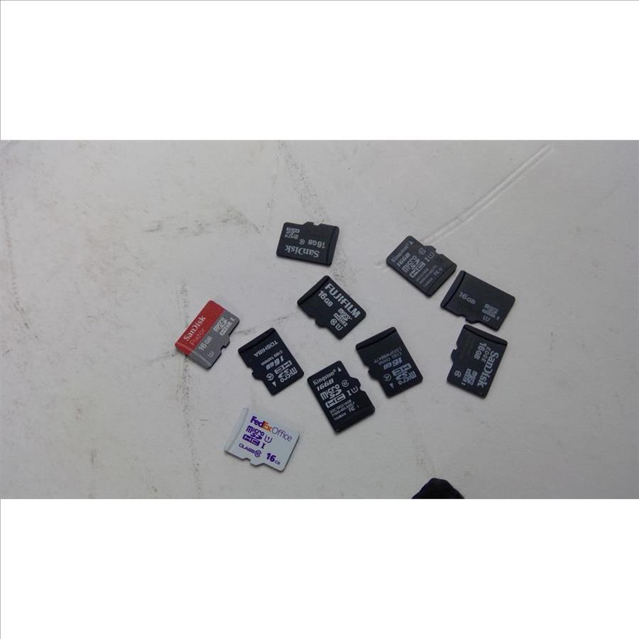 MicroSDHC Card Bulk Lot, 10 Pieces | Property Room