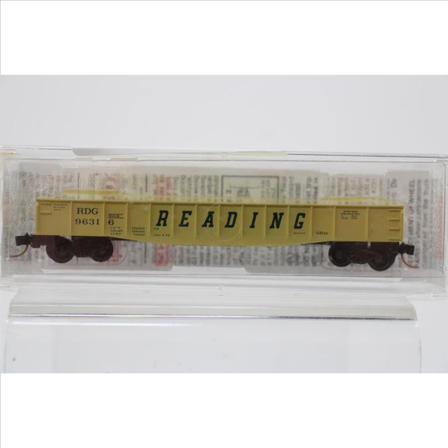 Micro-Trains Line 50' Gondola Fishbelly Side With Drop Ends Reading | Property Room