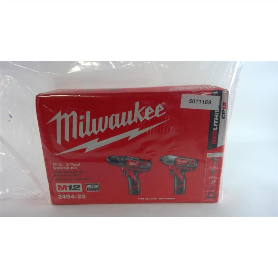 Milwakee M12 2-Tool Combo Kit | Property Room