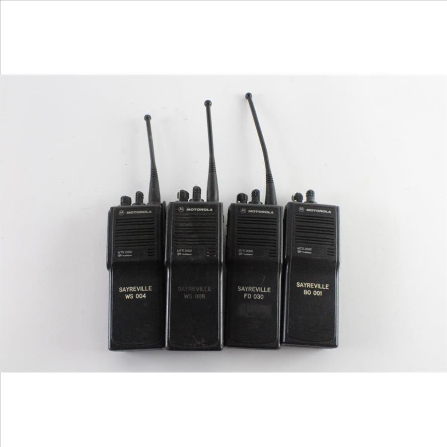 Motorola MTS 2000 Two Way Radios, 4 Pieces | Property Room