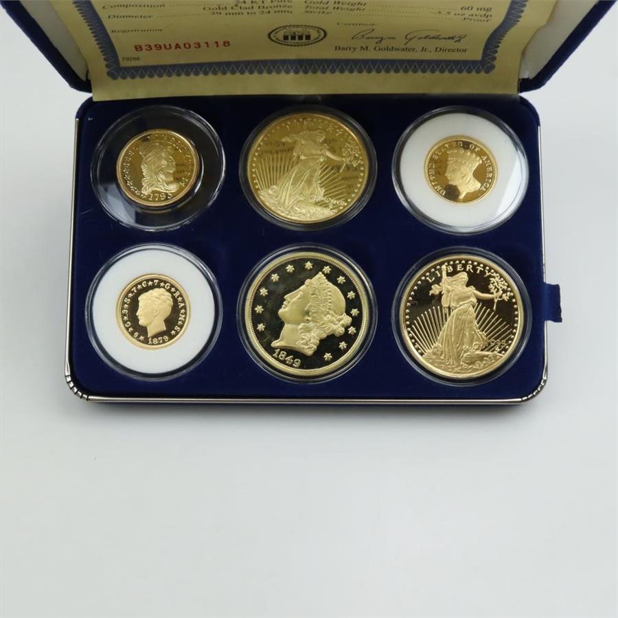 National Collector's Mint America's Rare Gold Coin Tribute Proof ...