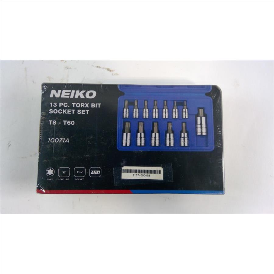 Neiko 13Pc Torx Bit Socket Set | Property Room
