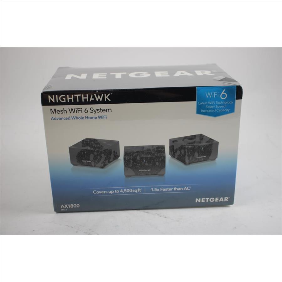 Netgear Nighthawk Mesh Wifi 6 System | Property Room Netgear Nighthawk Mesh Wifi 6 System | Property Room
