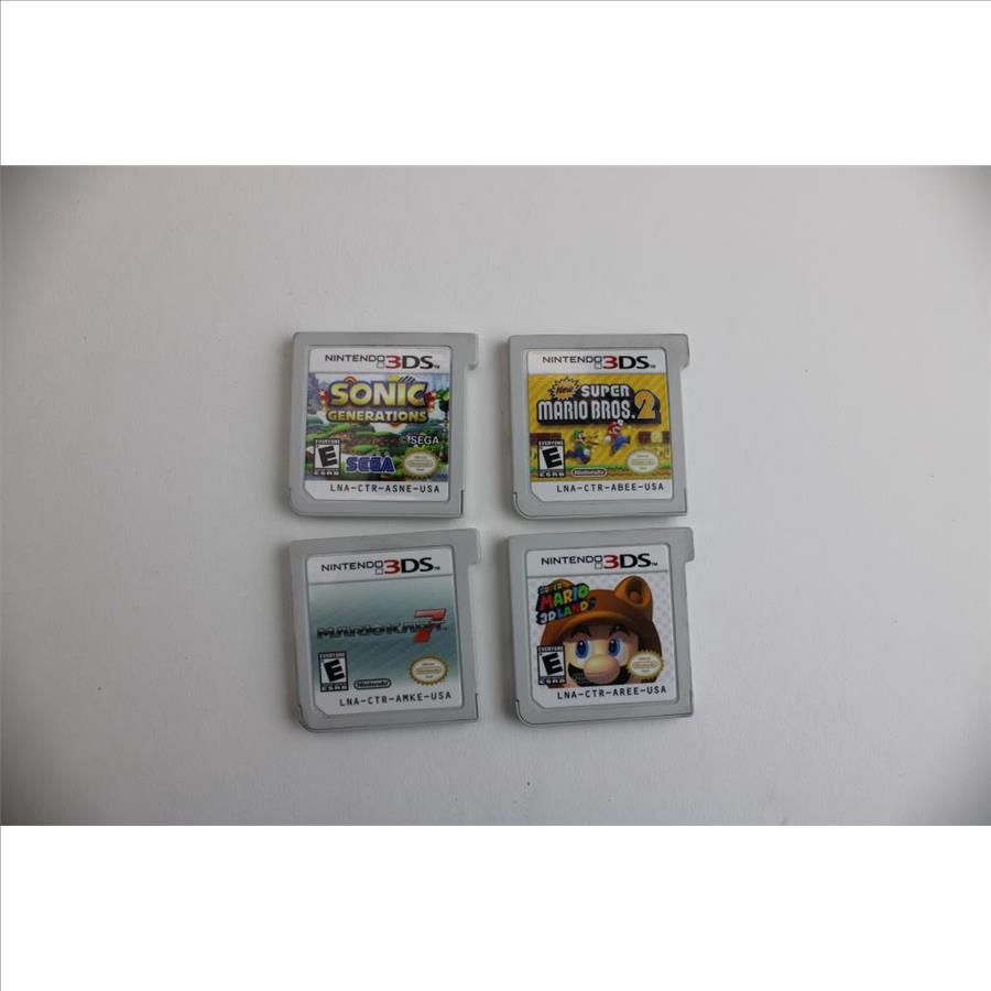 Nintendo 3DS Sonic Generations & Assorted Mario Games; 4 Pieces ...