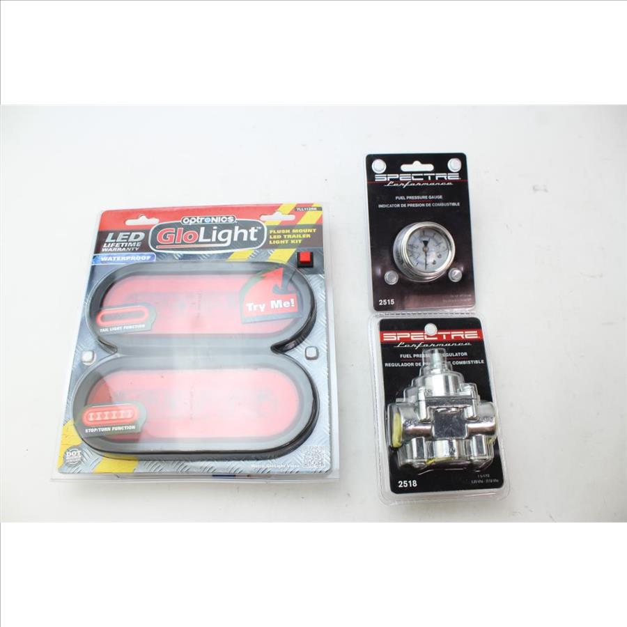Optronics Glolight Flush Mount Led Trailer Light Kit & Spectre Fuel ...