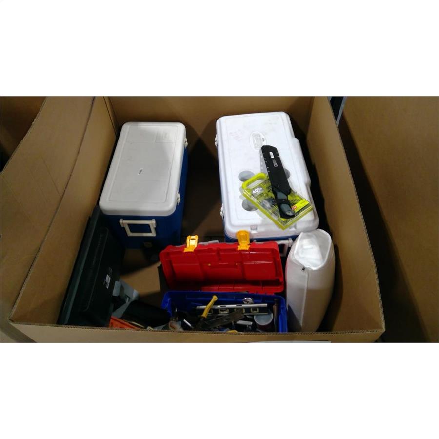 Pallet Of Coolers And More, 5+ Pieces | Property Room