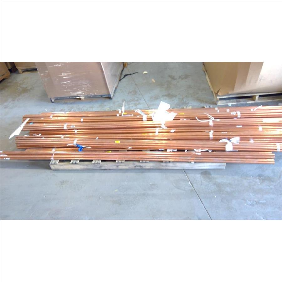 Pallet Of Copper Pipe, 30+ Pieces | Property Room