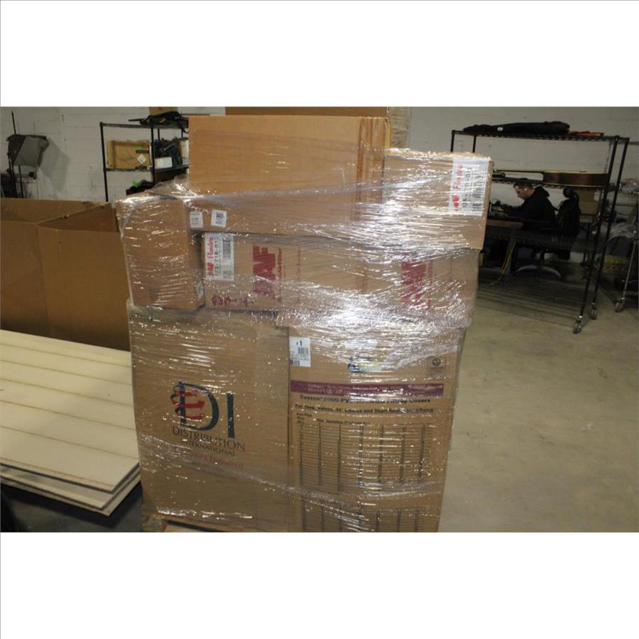 Pallet With HVAC Filters, Insulation & More, 10+ Pieces | Property Room
