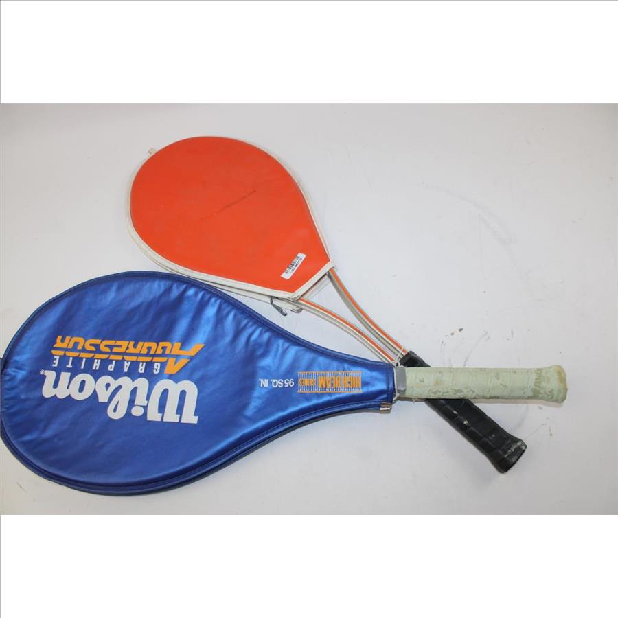 PDP Metal Tennis Racket With Case And Wilson Metal Tennis Racket High ...