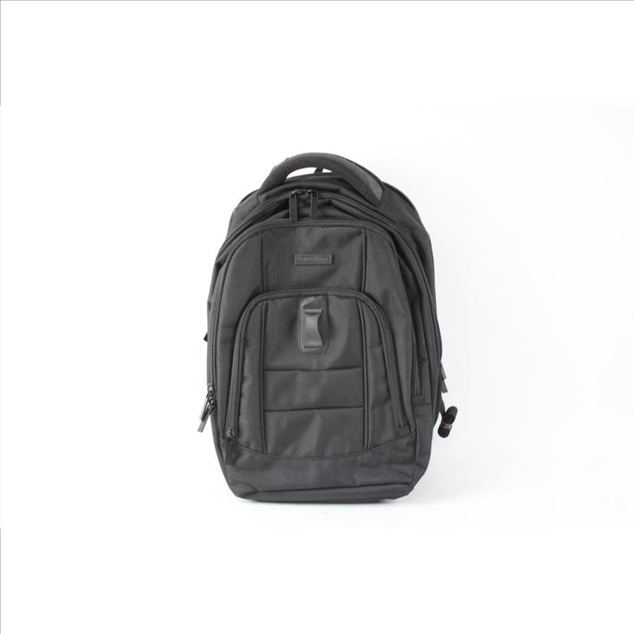 Perry Ellis Multi-Pocket Backpack, Black | Property Room