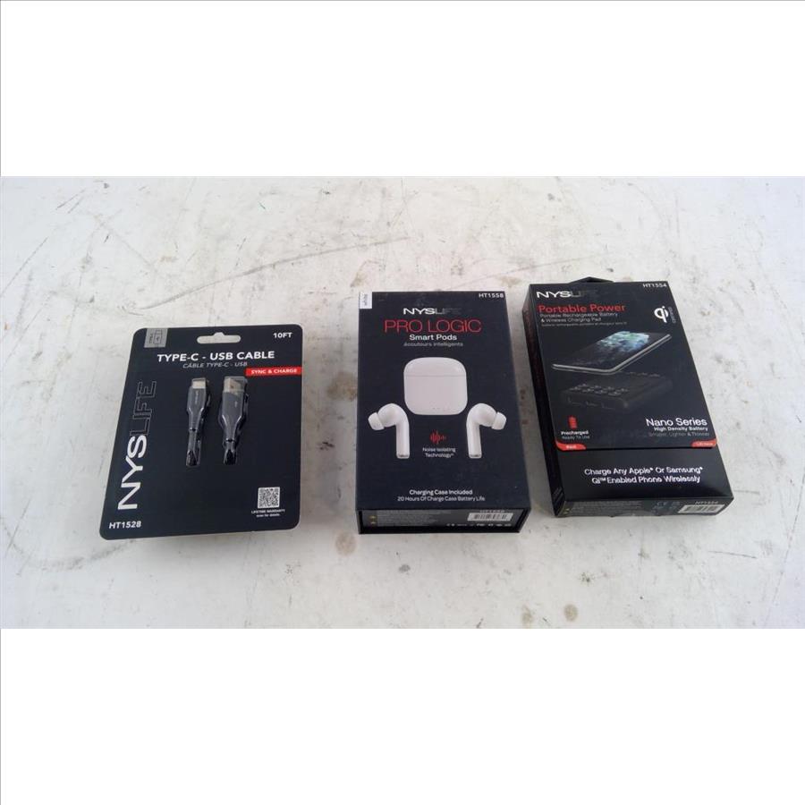 Pro Logic Smart Pods Earbuds And More 3 Pieces | Property Room