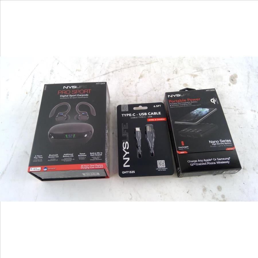 Pro Logic Smart Pods Earbuds And More 3 Pieces | Property Room
