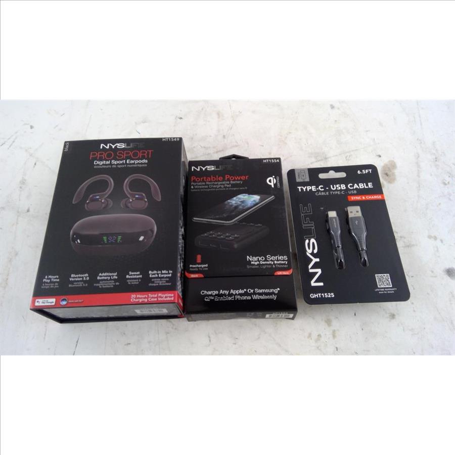 Pro Logic Smart Pods Earbuds And More 3 Pieces | Property Room