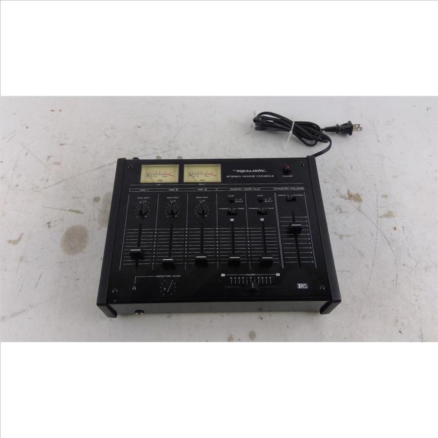 Realistic Stero Mixing Console | Property Room