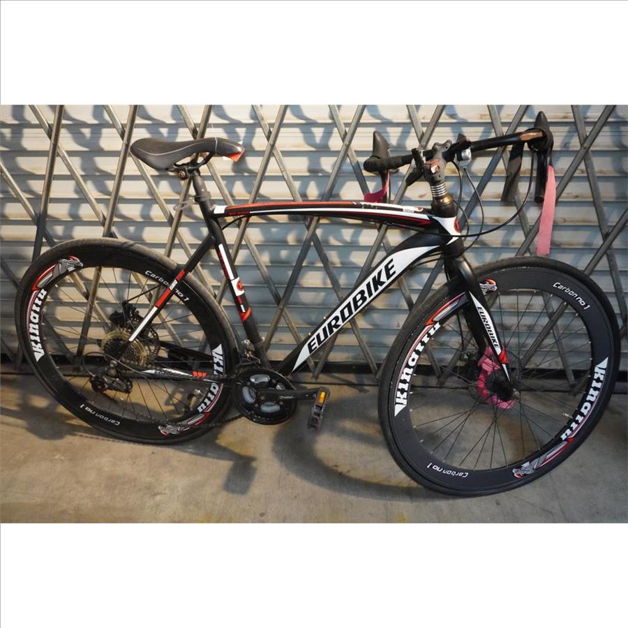 Red, White, And Black Eurobike Road Bike | Property Room