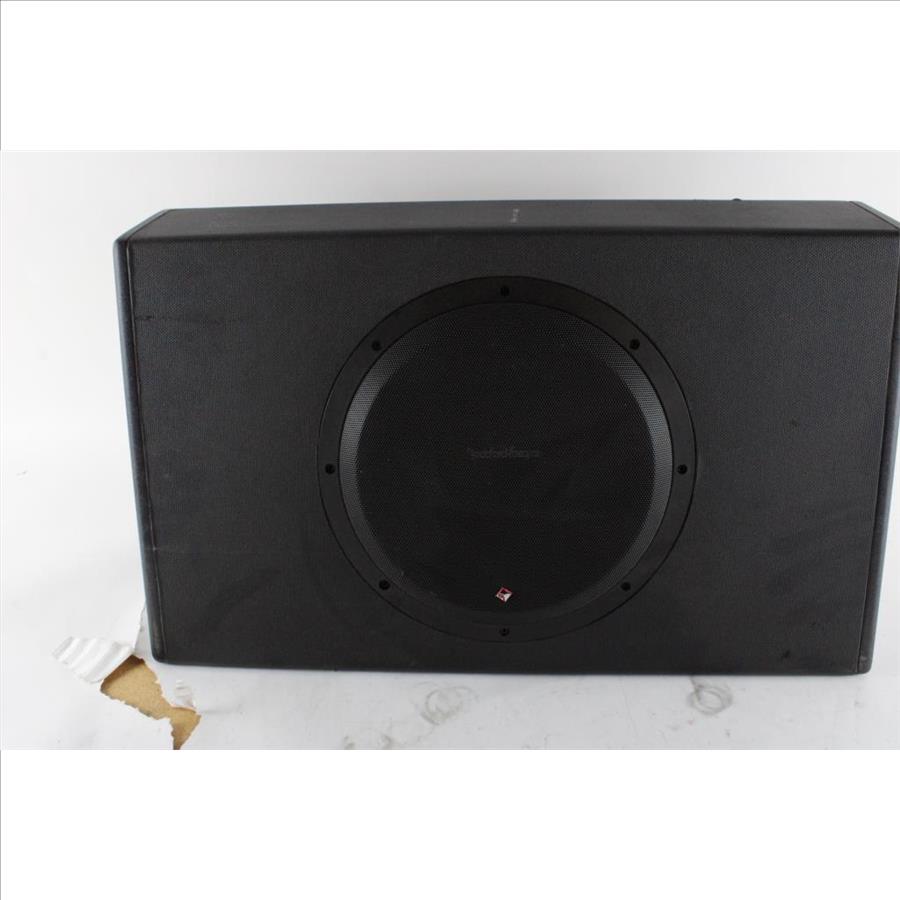 Rockford Fosgate Powered Subwoofer With Box | Property Room