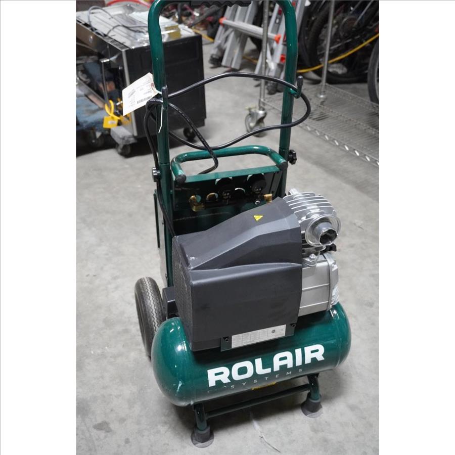 Rolair VT20TB 2 HP Wheeled Compressor With Overload Protection And ...