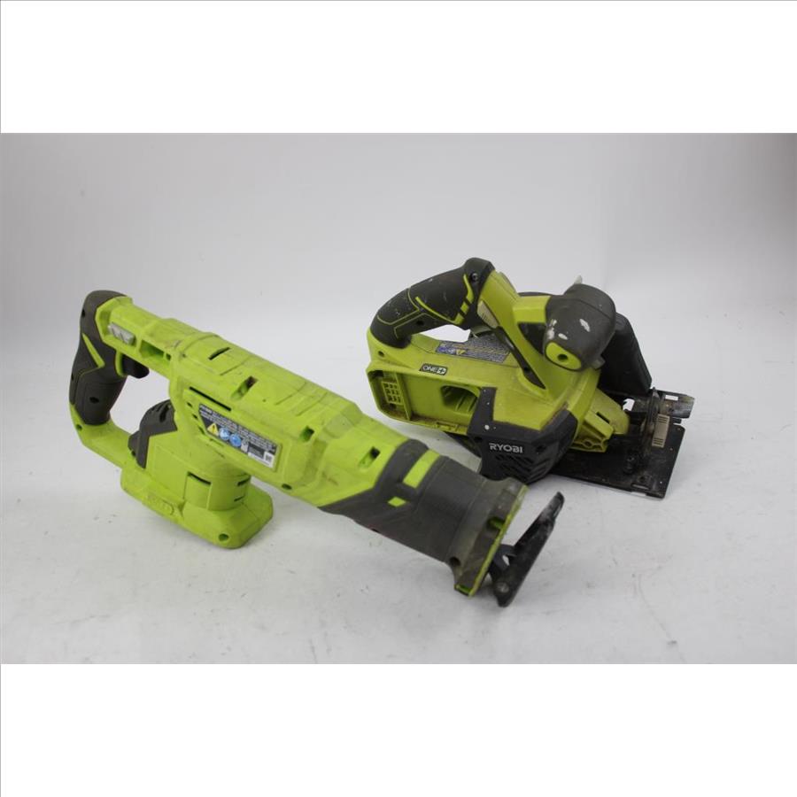 Ryobi, Circular Saw, Light, Reciprocating Saw, Drill, 4 Pieces ...
