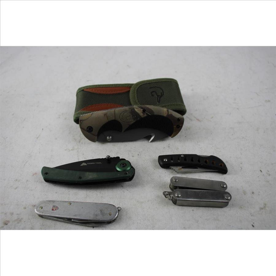 Sarge Tactical Switch Knife, Ozark Trail Tactical Switch Knife, And ...