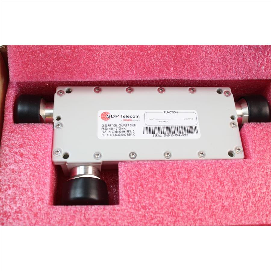 SDP Telecom Inc. - 698-2700 MHz 20dB Low PIM Directional Coupler. D/F ...
