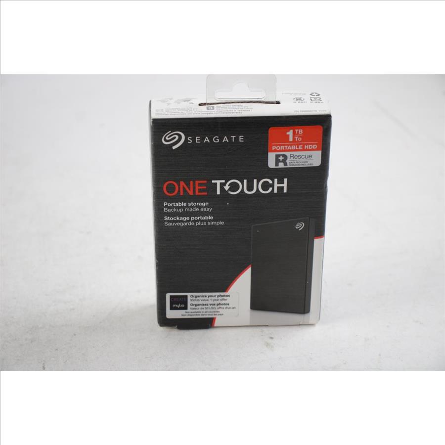 Seagate One Touch Portable Storage, 1TB, SRD0VN2 | Property Room