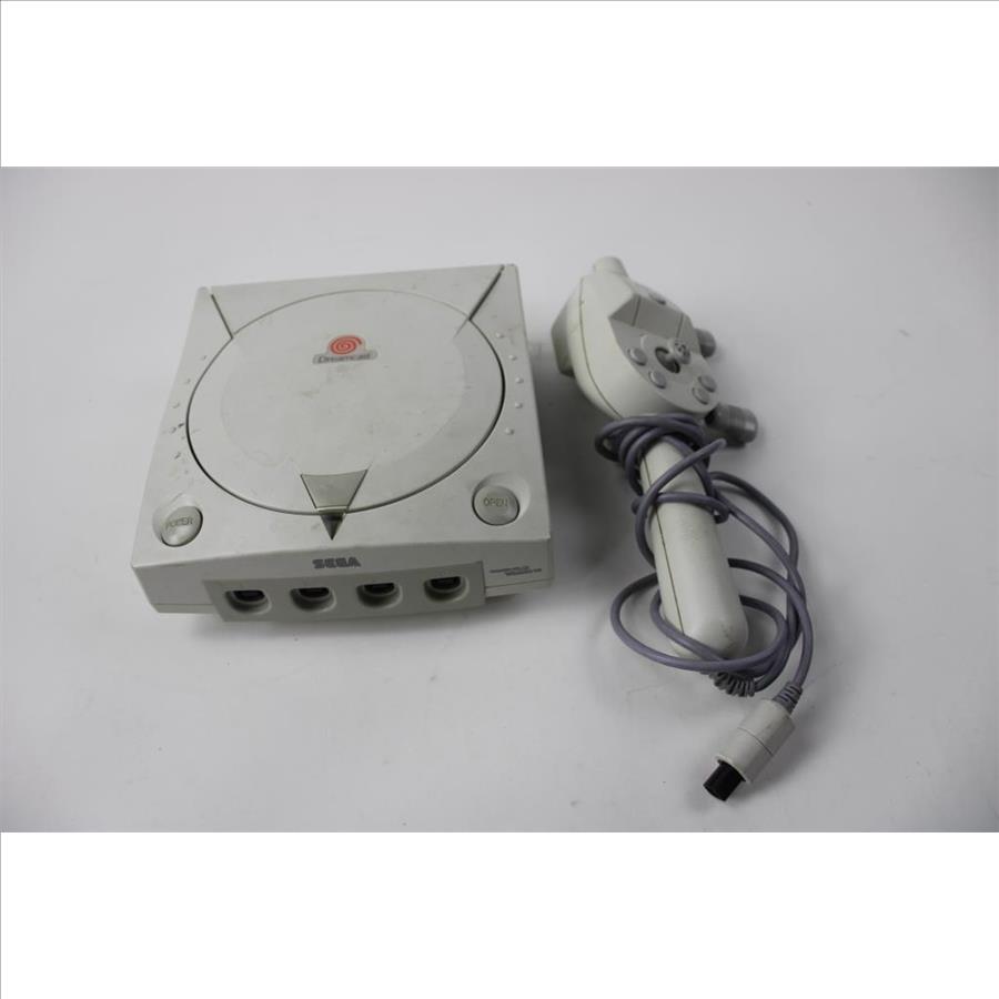 SEGA Dreamcast With Bass Fishing Game, And Fishing Rod Controller ...