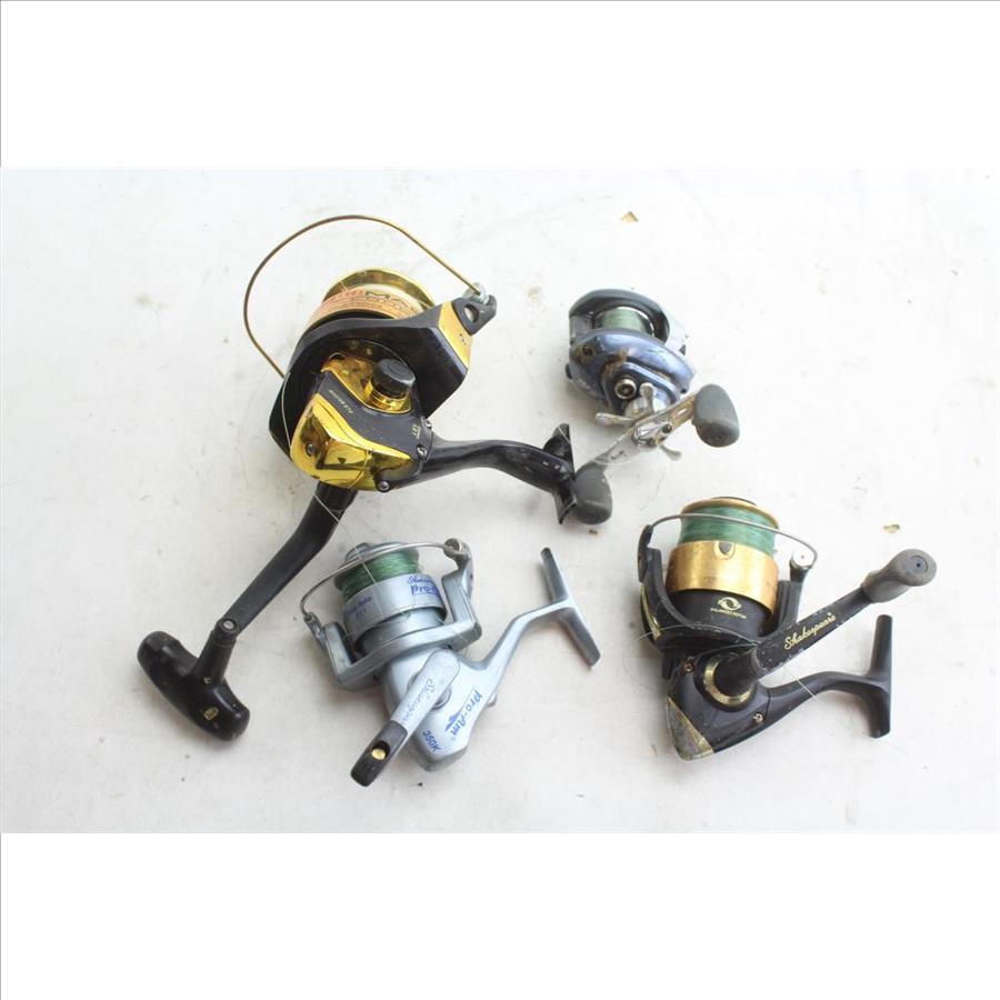Sigma, Shakespeare, And Master Fishing Reels, 4 Pieces | Property Room