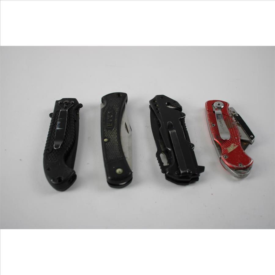 Smith & Wesson Special Tactical Switch Knife, DeWalt Switch Knife, And ...