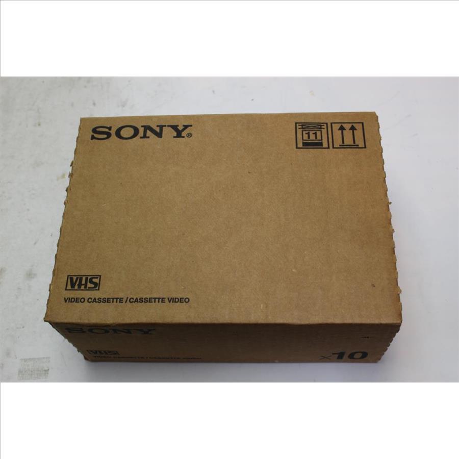 Sony, Maxwell Vhs Tapes 7 Boxes | Property Room