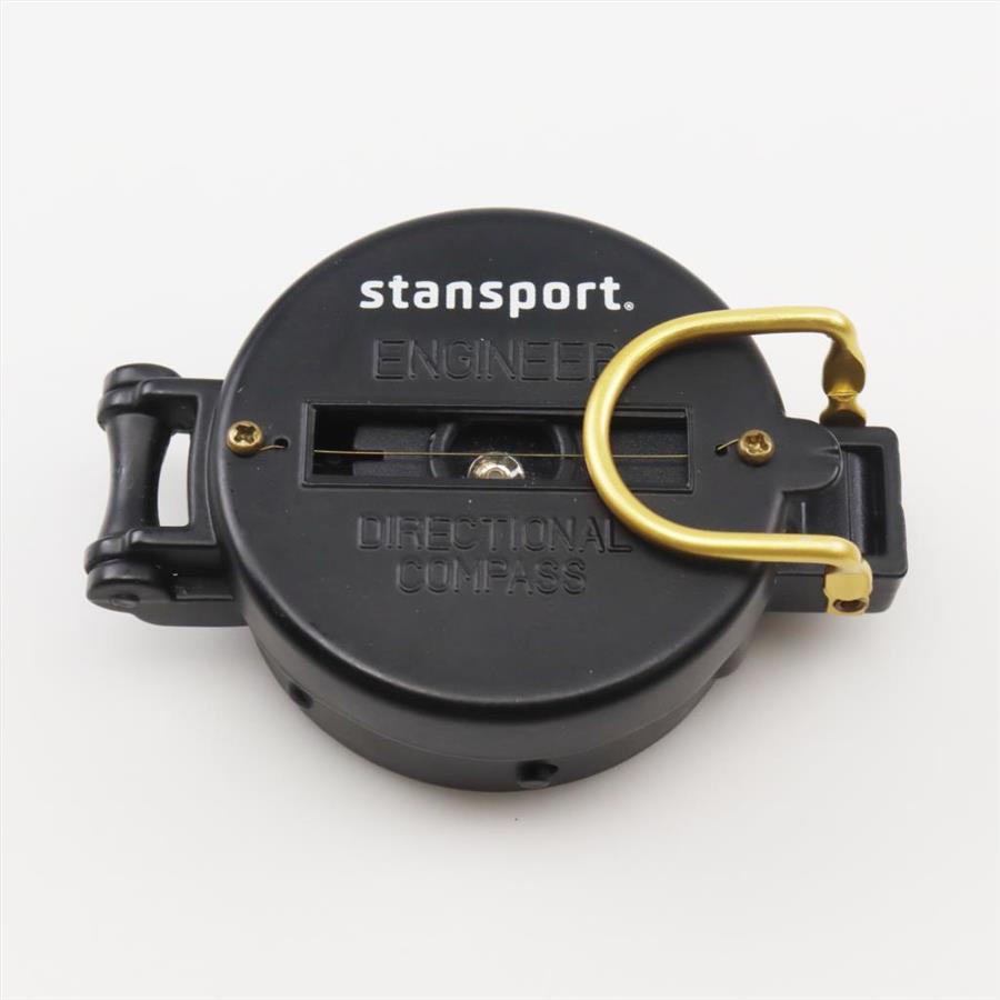 Stansport Engineer Directional Metal Magnifying Luminous Digit Hikers Compass | Property Room