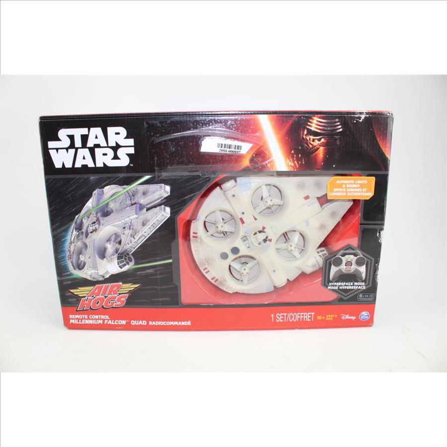 Star Wars Air Hogs Remote Control Millennium Falcon Quad Radiocommande ...