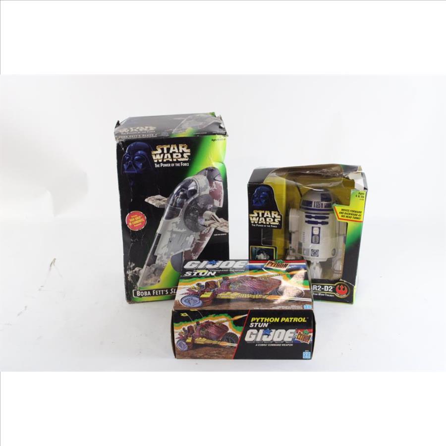 Star Wars Remote Control R2-d2, G.i.joe Python Patrol Stun, Star Wars ...