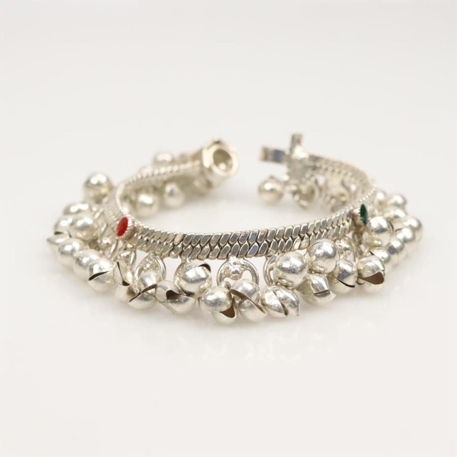 Sterling Silver Bell Bracelet | Property Room