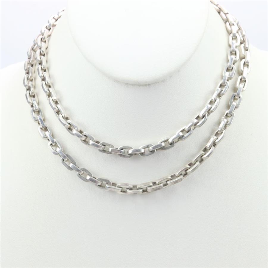 Sterling Silver Cable Necklace | Property Room