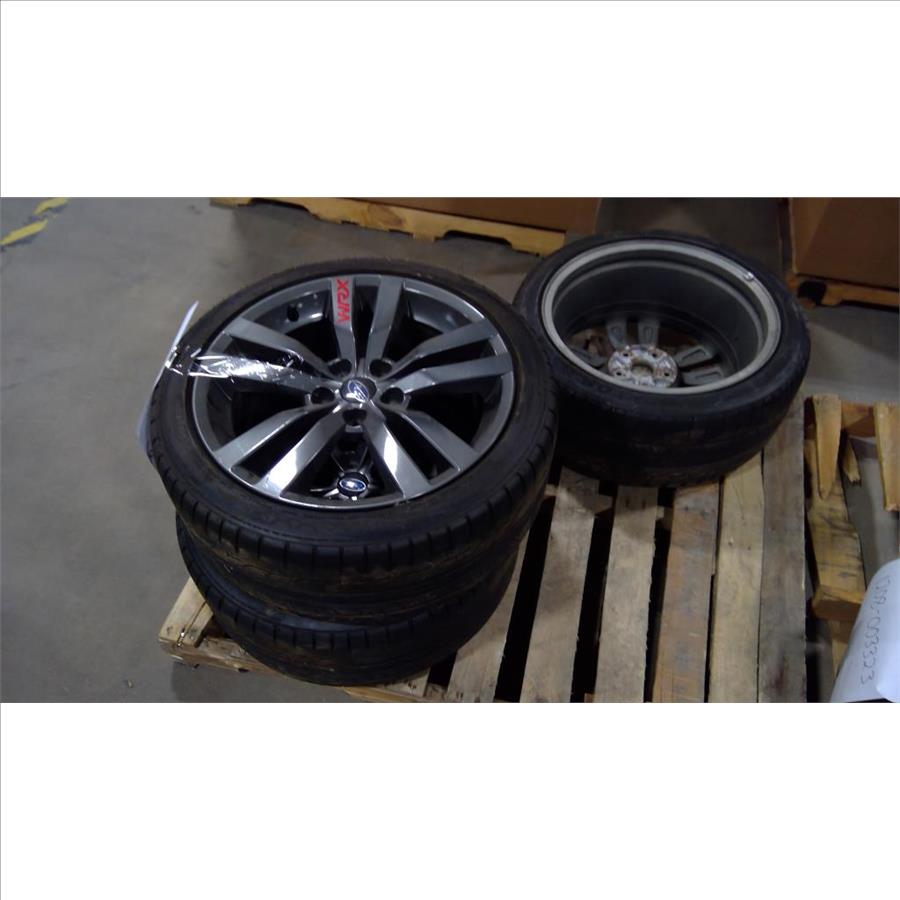 Subaru WRX Rims And Dunlop Sportmax Tires, 18x8.5 Rims/wheels, 3 Pieces ...