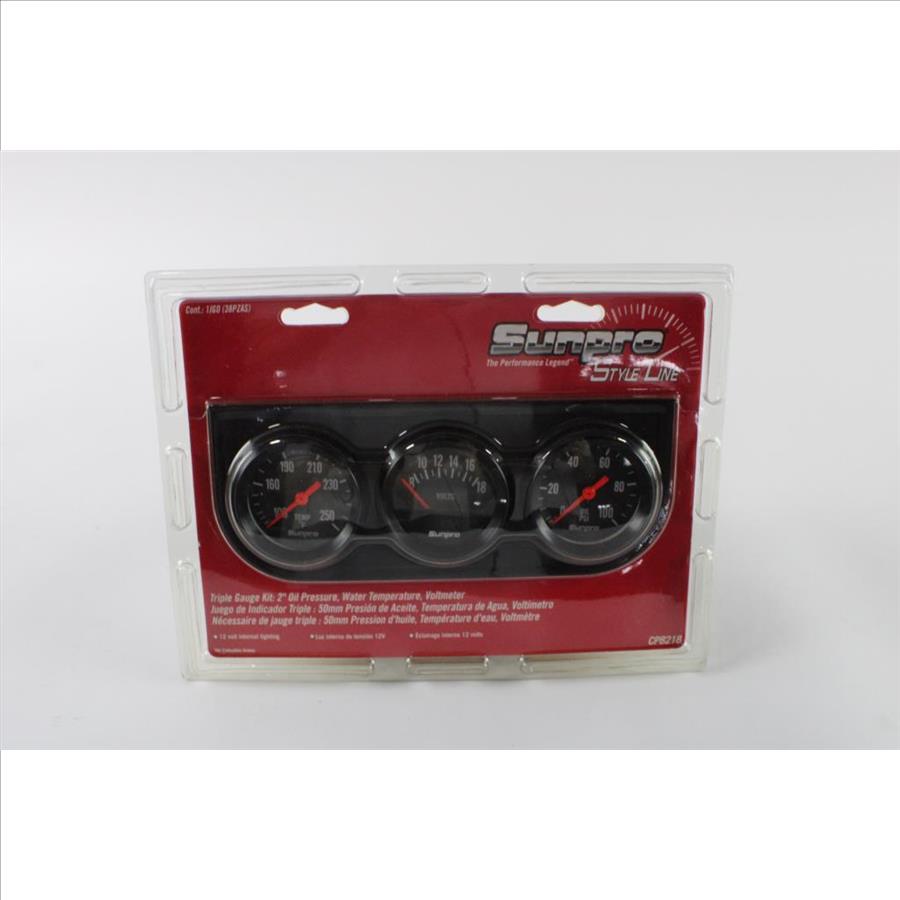 Sunpro Style Line Triple Gauge Kit | Property Room