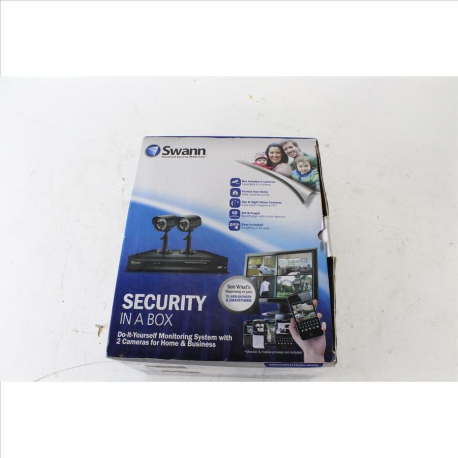 Swann Secuirty In A Box, 2 Camera Monitoring System | Property Room