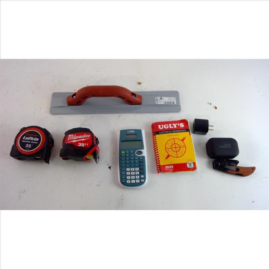 Texas Instruments Calculator, Tape Measure & More, 5+ Pieces | Property ...