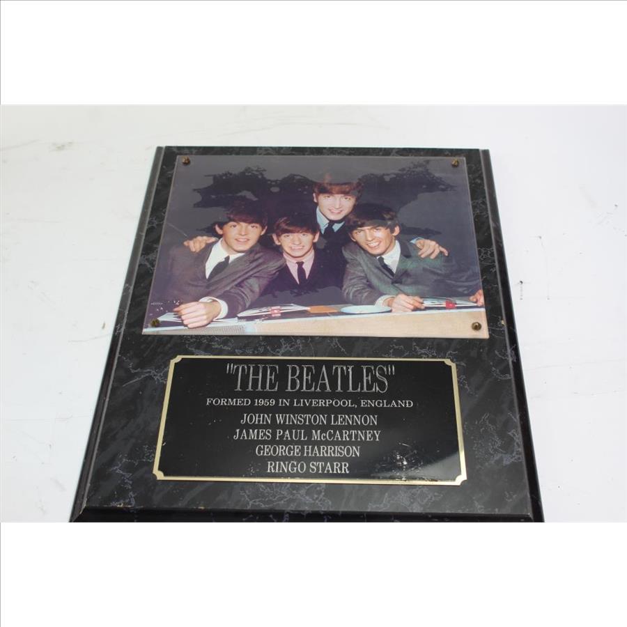 The Beatles Commemorative Photo Plaque | Property Room